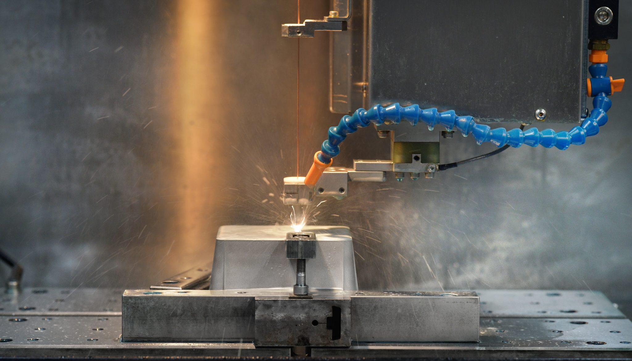 CNC EDM drilling | starter hole drilling